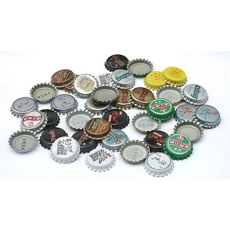 CREA Crown Caps Or X100, Bouchons de Bouteille de Bière Bouchons de ...
