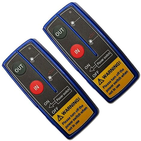 CREA 12v 24v 50m Wireless Digital Winches Remote Control Recovery Kit ...