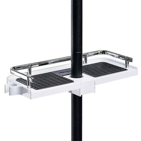 CREA salle de bain pôle étagère douche bain support de rangement creux ...