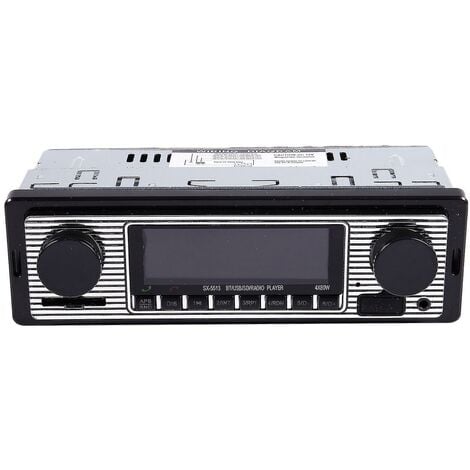 Bluetooth Vintage Car Radio Mp3 Player Stereo Usb Aux Classic Car ...
