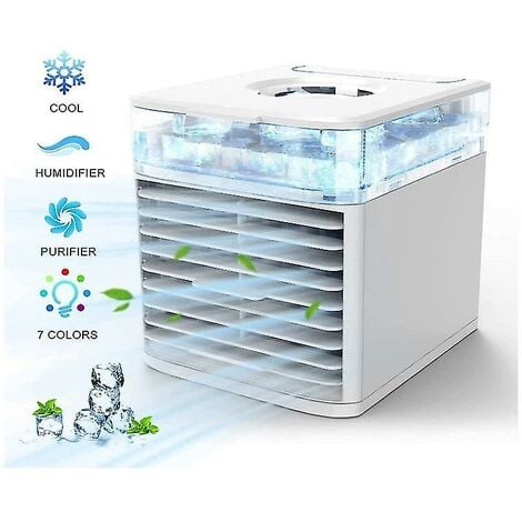 CREA Personal Air Cooler, Portable Cooling Air Conditioner With Usb, 3 ...