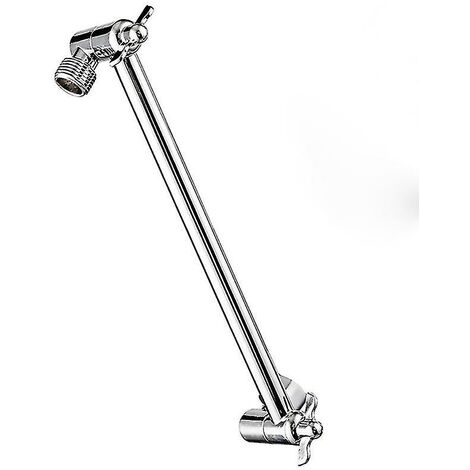CREA 11 Inch Adjustable Shower Arm Universal Connection Solid Brass ...