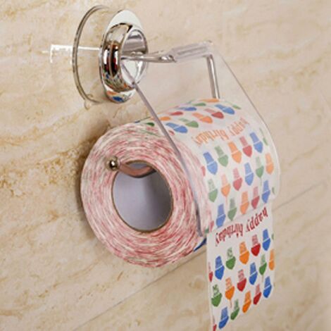 CREA Stainless Steel Suction Cup Wall Mounted Paper Holder Rack Wc ...