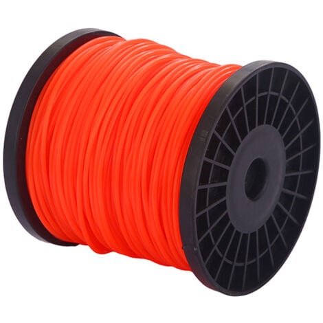 Fil de rechange pour tondeuse à gazon Fil en nylon pour tondeuse à gazon Fil de coupe-bordures ...
