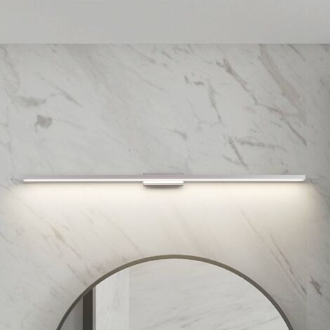 Wandleuchte, Wandlampe Bad "Alenia" aus Aluminium für Badezimmer von Lindby
