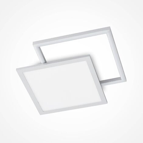 Lucande Senan LED-Deckenlampe, quadratisch