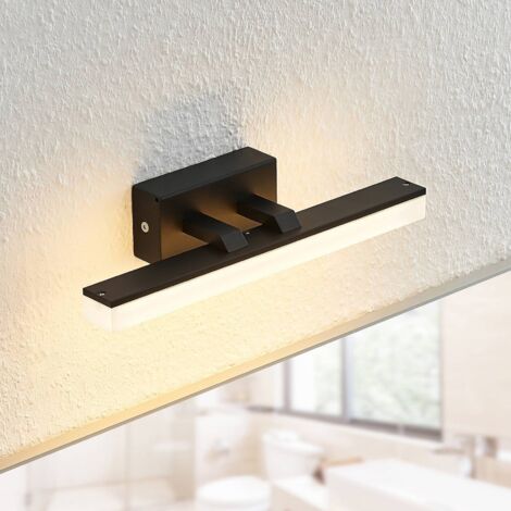Wandleuchte, Wandlampe Bad "Lisana" aus Metall für Badezimmer von Lucande