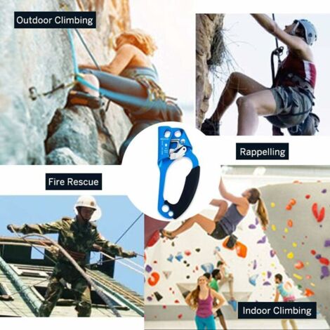 Certifié Main Ascendeur d'escalade Arbre Arboriste Rappel Gear ...