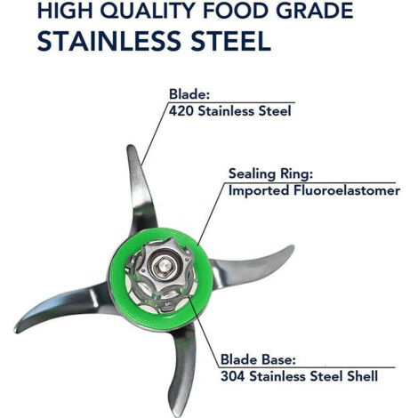 Couteau Lame de Rechange pour Thermomix TM5 de Vorwerk