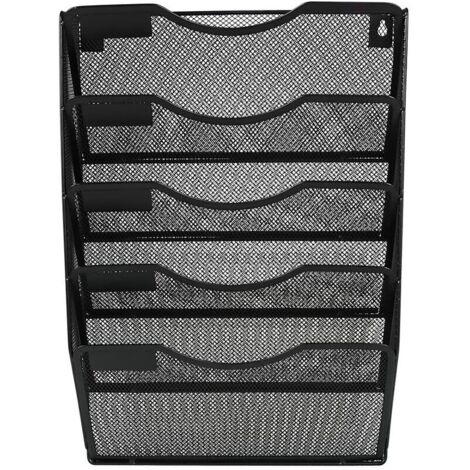 5 Poches Maille Mur Porte-Fichiers Bureau Suspendu Dossier Dossier ...