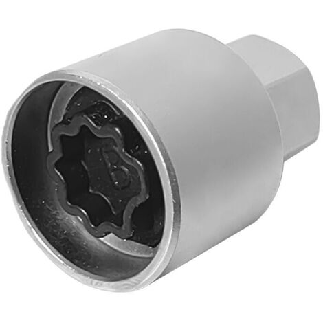 Clé à douille antivol pour écrou de roue de sécurité 802/B 17 mm pour ...