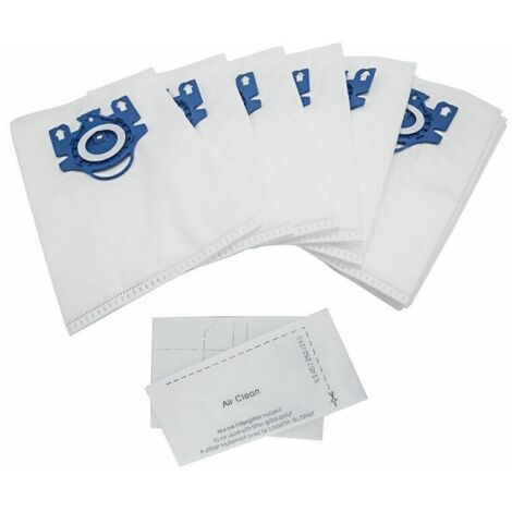 Lot de 10 sacs de rechange pour aspirateurs Miele HyClean 3D Efficiency ...