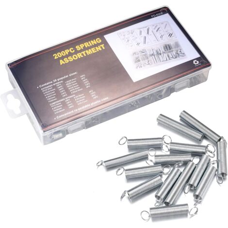 Ressort de Compression et Rallonge, Assortiment en Acier en Métal de ...