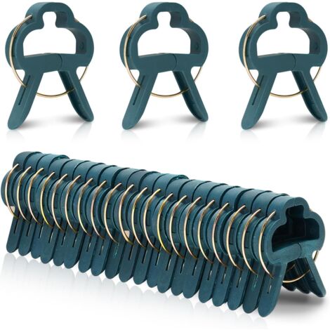 Lot de 50 clips réglables pour plantes grimpantes, Clip Tuteur Pince ...