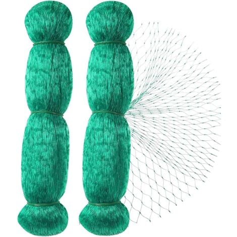 2 Pièces Filet Anti Oiseaux 10m x 4m Filets pour Jardin Filet Arbre Fruitier Filet de Bassin ...