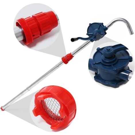 Wiltec Pompe vidange Huile Pétrole Diesel à manivelle – débit 22 l/min ...