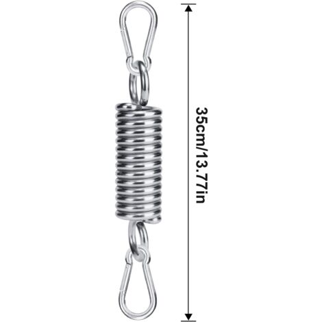 Crochet de Ressort de Hamac, Il a 2 M10 Mousqueton de Fixation, 1 ...