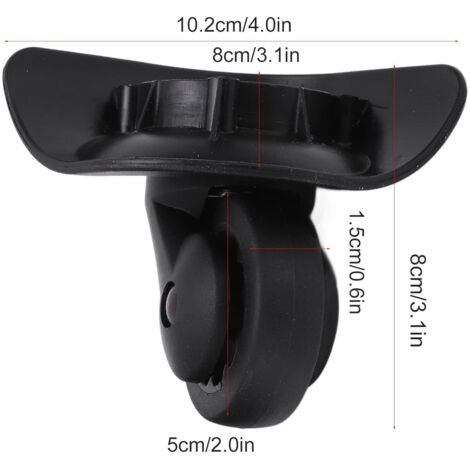 Samsonite Replacement Wheels, 1 Pair A53 Trolley Case Luggage Universal ...