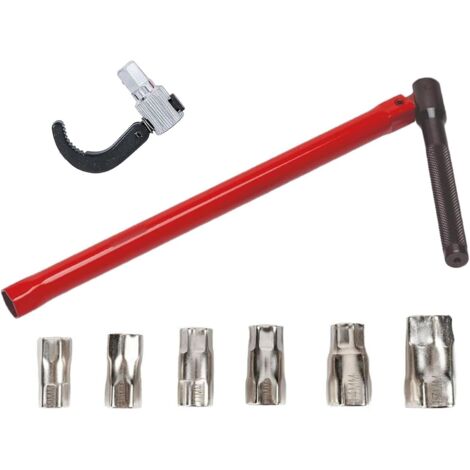 Tap Nut Wrench Set, 8 Pieces Universal Faucet Mounting Tool Faucet ...