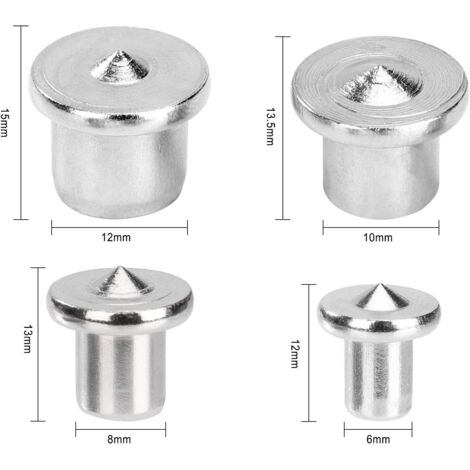 Pointe de Centrage Outil de Centrage Goujon Cheville Bois D'Alignement ...