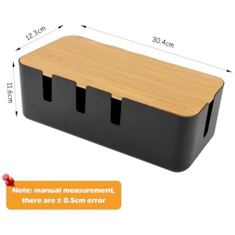Boîte De Rangement pour Câbles, Cache Cable Boite Rangement Cable avec ...