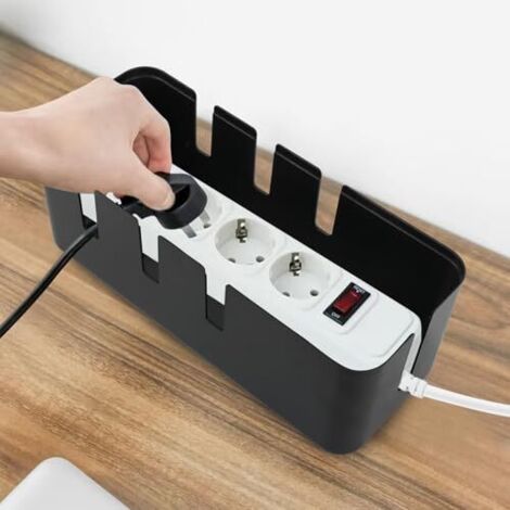 Boîte De Rangement pour Câbles, Cache Cable Boite Rangement Cable avec ...