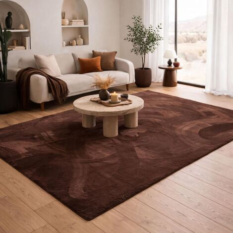 Tapis Salon Marron