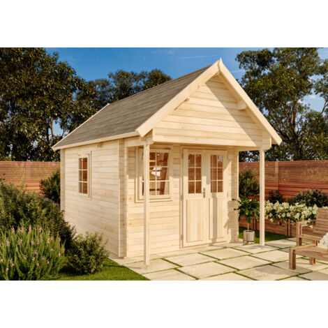 Alpholz Garten-und Freizeithaus Bunkie-40 Gartenhaus aus Holz, Holzhaus ...