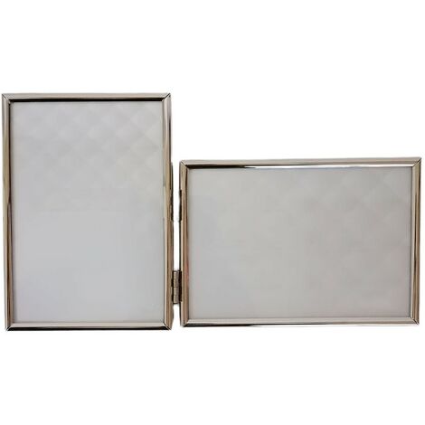 Portafoto da tavolo multiplo album cornice in metallo per ritratti ...