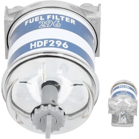 Eosnow,Ensemble de filtre à carburant 7111-296 Remplacement Fit pour Massey Ferguson 133 135 140 ...