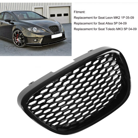 Eosnow Calandre avant 1133007 noire brillante, pare-choc résistant à la ...