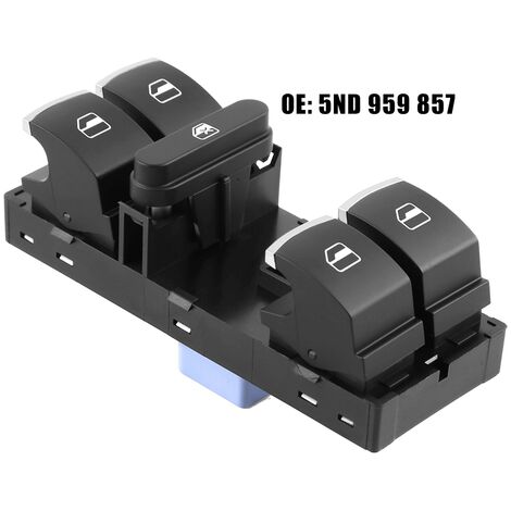 Eosnow Interrupteur de fenêtre électrique principal, pour CADDY MK3 ...