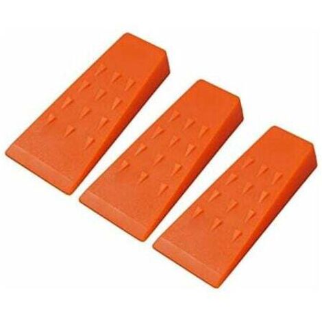 Coins, coins d'abattage forestier 140 mm en plastique ABS（3 pièces）