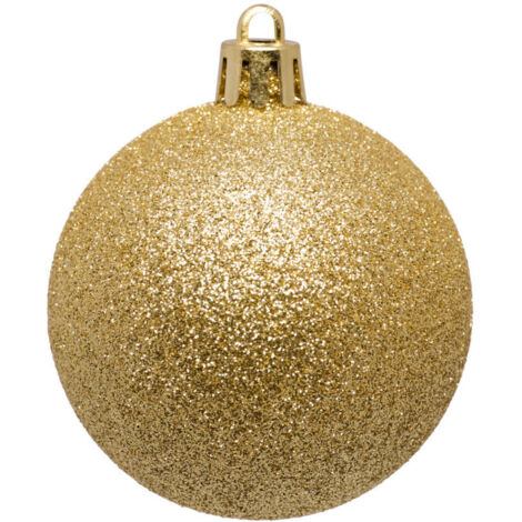 Déco de sapin Lot de 25 Boules de Noël D 6 cm - Or - Feeric Christmas
