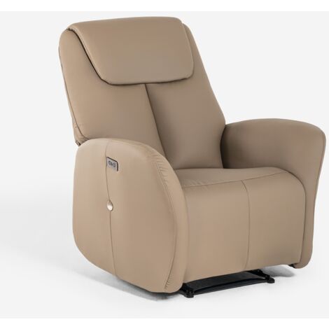 Elektrischer Relaxsessel verstellbar modernes Design mit USB Jennifer