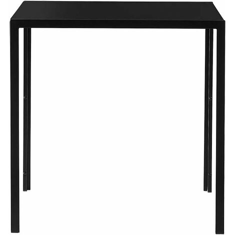 Square Dining Table 75x75 cm, Glass Dining Table for Small Room ...