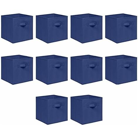 Foldable Storage Boxes,Non-Woven Fabric Storage Box Set,Storage Drawers ...
