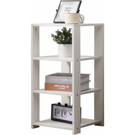 Small Side Table End Table for Living Room, Freestanding Shelf Unit ...
