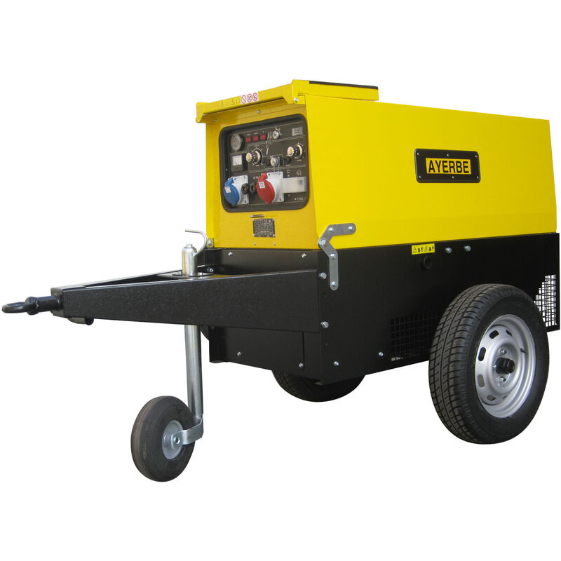 AYERBE - 5418430 - Motosoldadura AY-350 CC Motor Lombardini