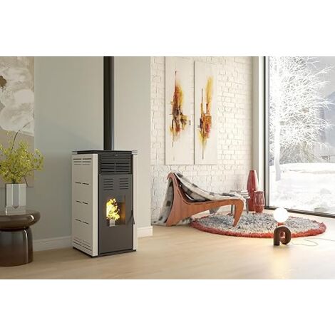 JOIMA - Estufa de Pellets sin electricidad modelo NATUR STYLE 8 kW ...