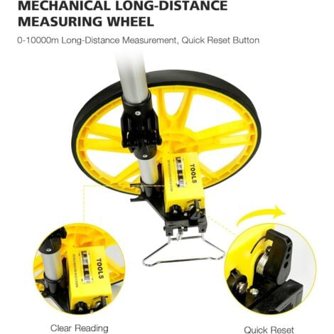 Roulette de Mesure Pliable de Précision avec Roue de Mesure de Distance ...
