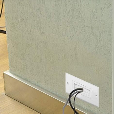 CCYKXA Passe Cable Mural à Brosse, Anti-poussière Mur Panneau Câble ...