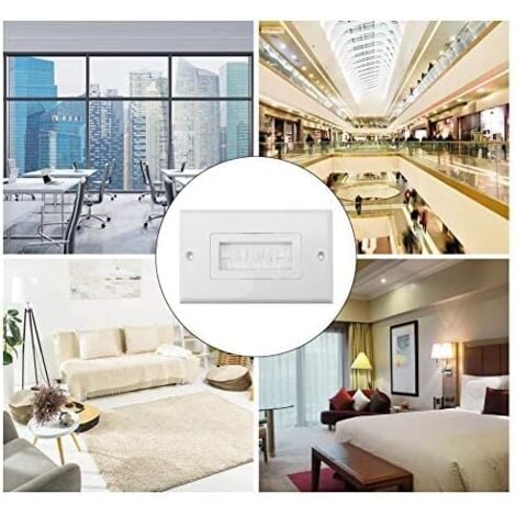 CCYKXA Passe Cable Mural à Brosse, Anti-poussière Mur Panneau Câble ...