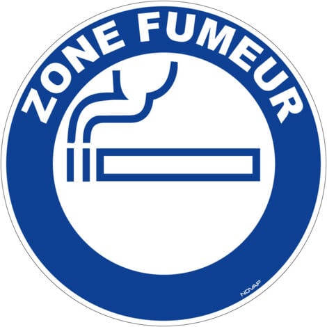 Panneau Zone fumeur - Rigide Ø300mm - 4061719