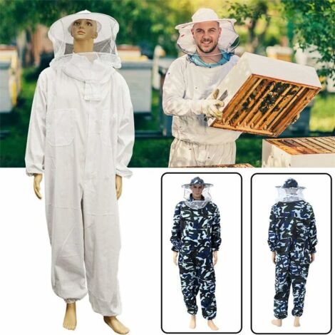 Combinaison apicole, tenue apicole complète avec voile et cagoule ...