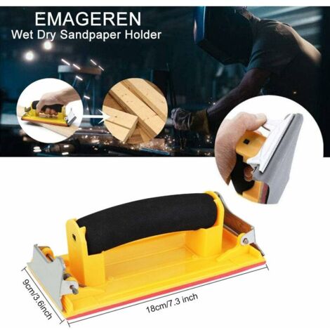 Ponceuse à Main avec Poignée en Eponge Poncage à la Main Petite ...