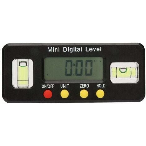 SHINING HOUSE Traceur numérique d'angles, 0 360 °, mini niveau de ...