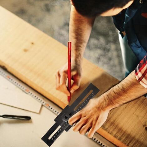 Traçage de précision : 200 mm, outil de traçage, règle de traçage pour ...