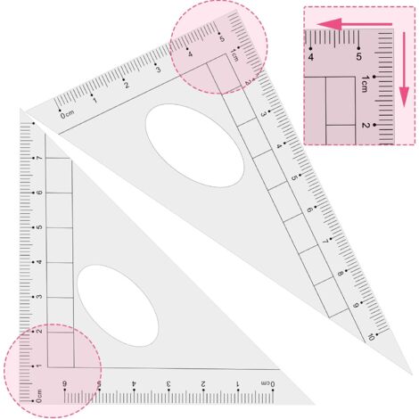 Ensembles de géométrie Dessin Compas, Règles, rapporteur, pour ...
