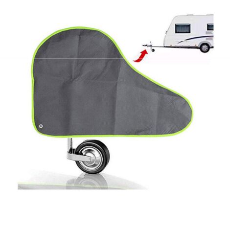 Gris Housse de Timon remorques, Housse de Protection pour caravanes et ...
